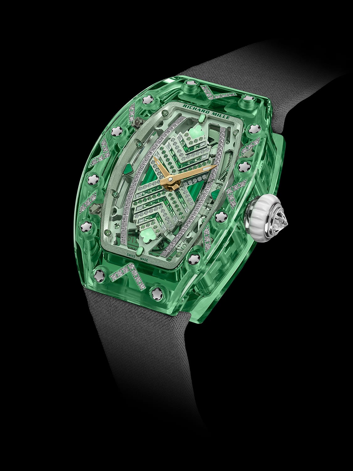 Richard Mille unveils coloured RM 07-02 Automatic Sapphire watches ...