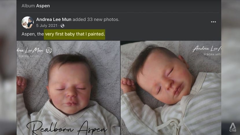 She makes hyper-realistic baby dolls for a living. They go for as much ...