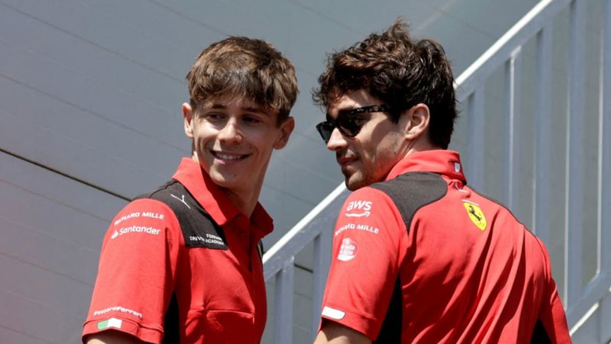 Oh brother, Leclerc and Leclerc in F1 practice first at Ferrari - CNA