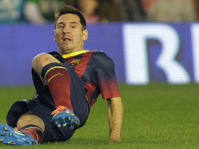 Messi set to miss the rest of 2013 due to injury - TODAY