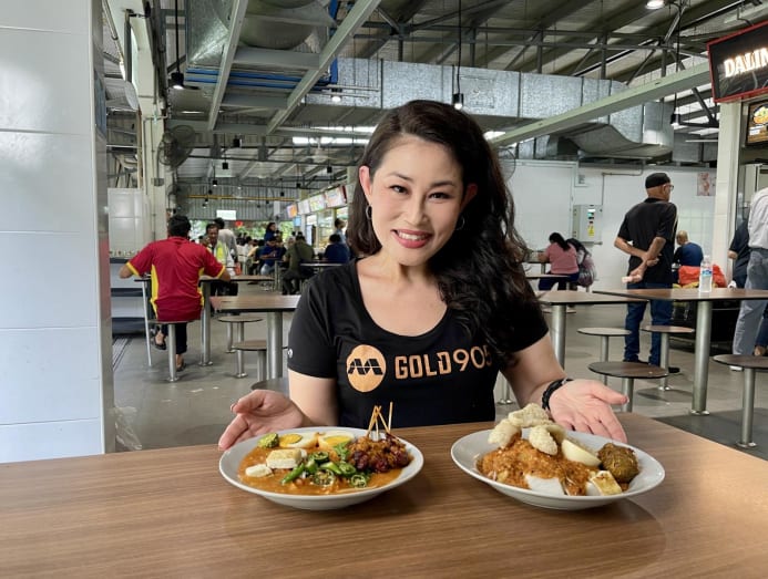 Daliman's Corner mee rebus, gado-gado and satay at Seah Im Food Centre ...