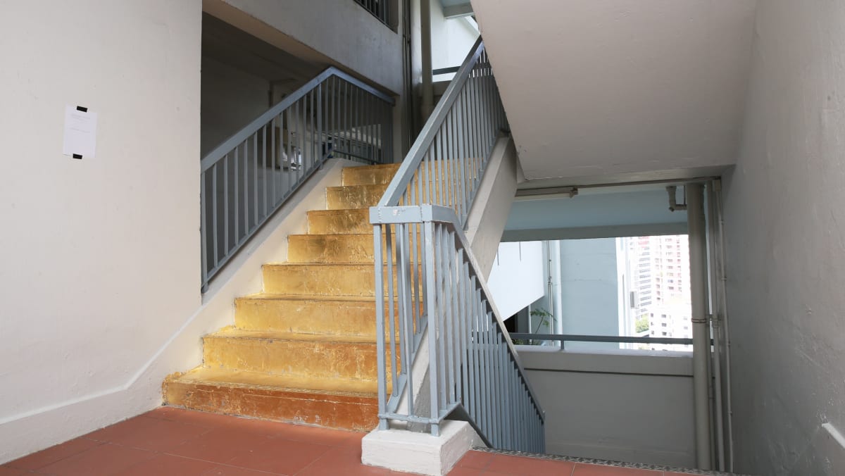 ‘Golden staircase’: HDB could work with residents to create more art in ...