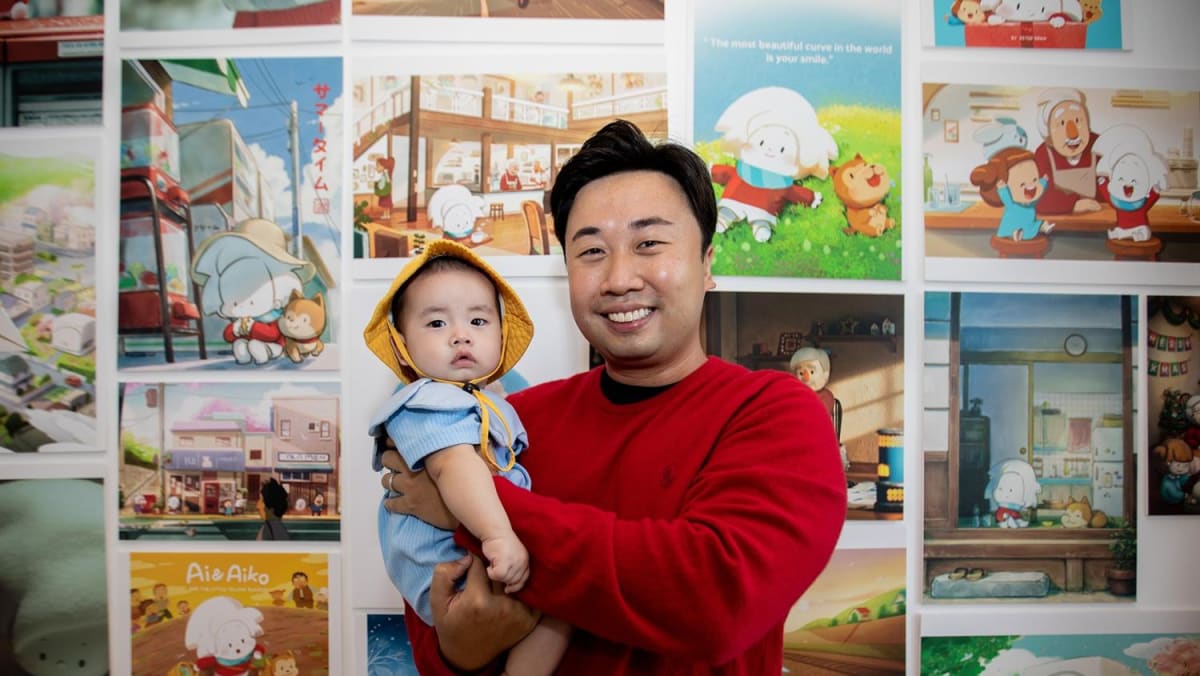 Love, Dad: Becoming a first-time dad at 39 prompted artist to work from ...
