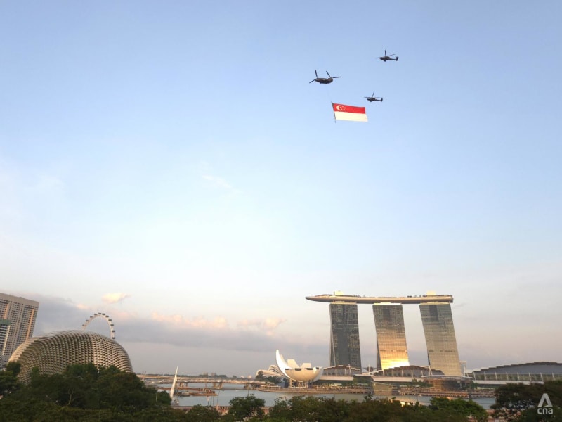 In pictures: Photographing the NDP 2024 preview shows with your mobile ...