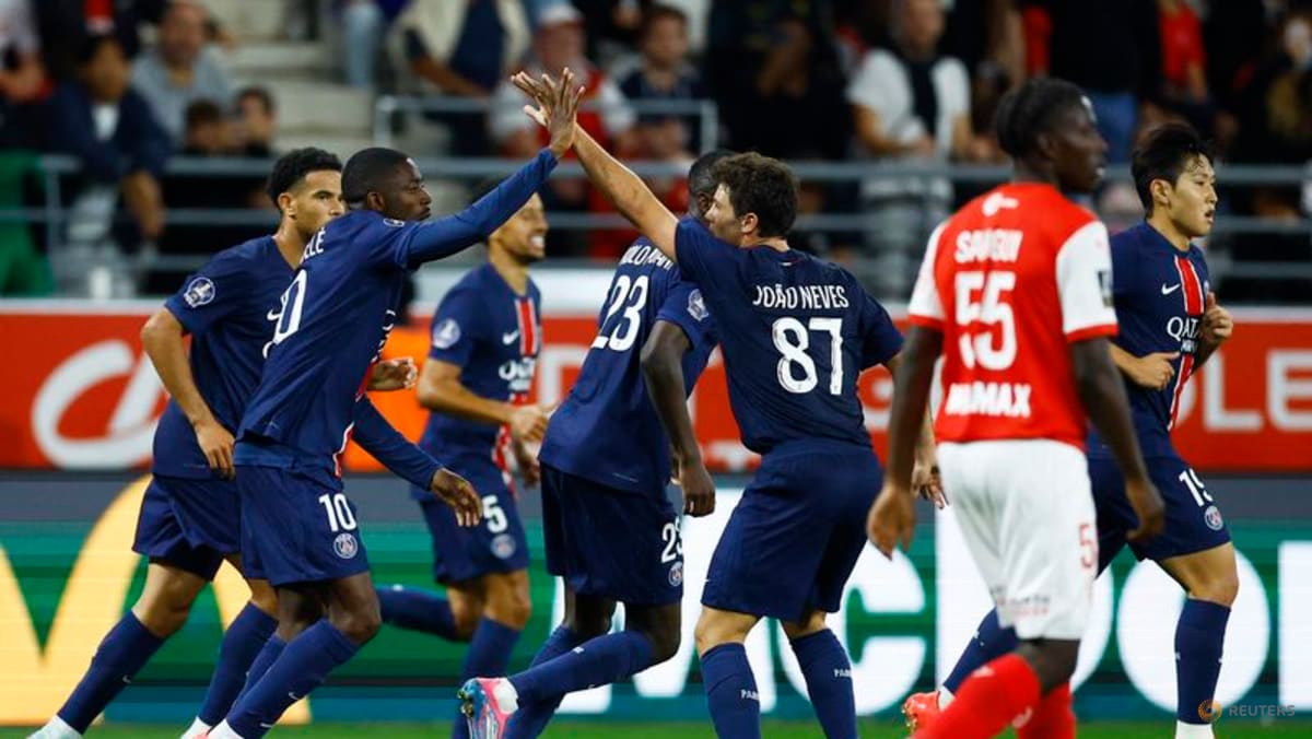 PSG keep alive their unbeaten run after 1-1 draw at Reims - CNA