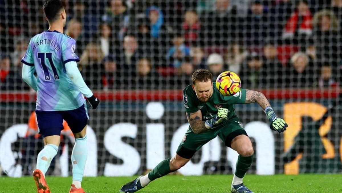 Arsenal beat Brentford to close gap on Liverpool - CNA