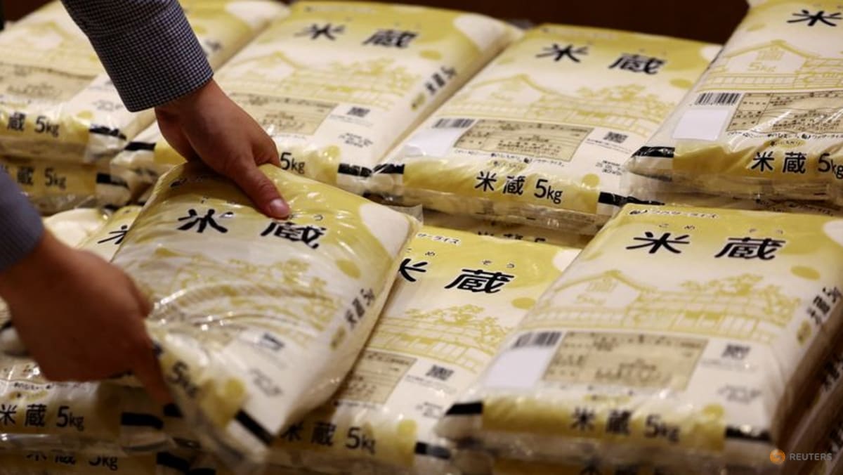 Japan rice prices fall for first time in 3.5 years - CNA