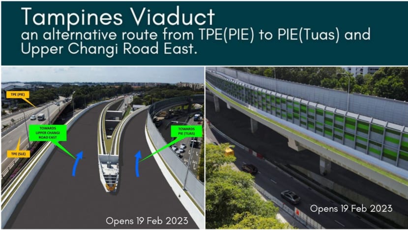 Tampines Viaduct to open on Feb 19 after 3-year delay - CNA