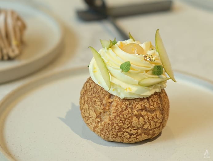 Dessert cafe Ami Patisserie's omakase pastry menu with a secret garden ...