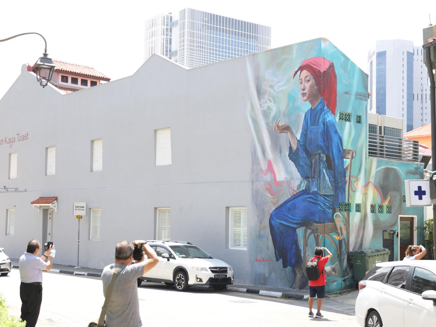 'Art meant for everyone': S'pore's mural artists muse on why they brave ...