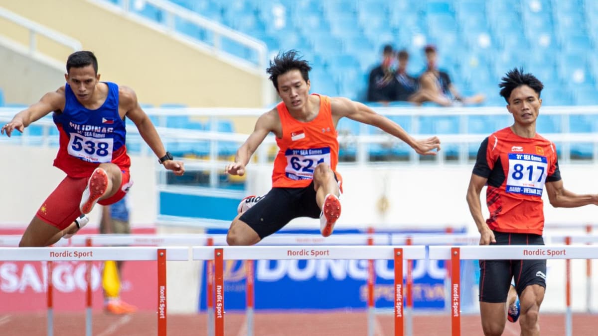 Calvin Quek menang gangsa acara lompat pagar 400m, catat rekod baru ...