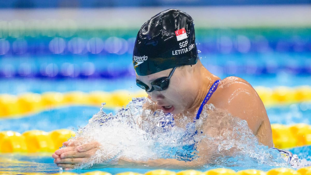 Singapore swimmer Letitia Sim sets new national record, meets Olympic ...