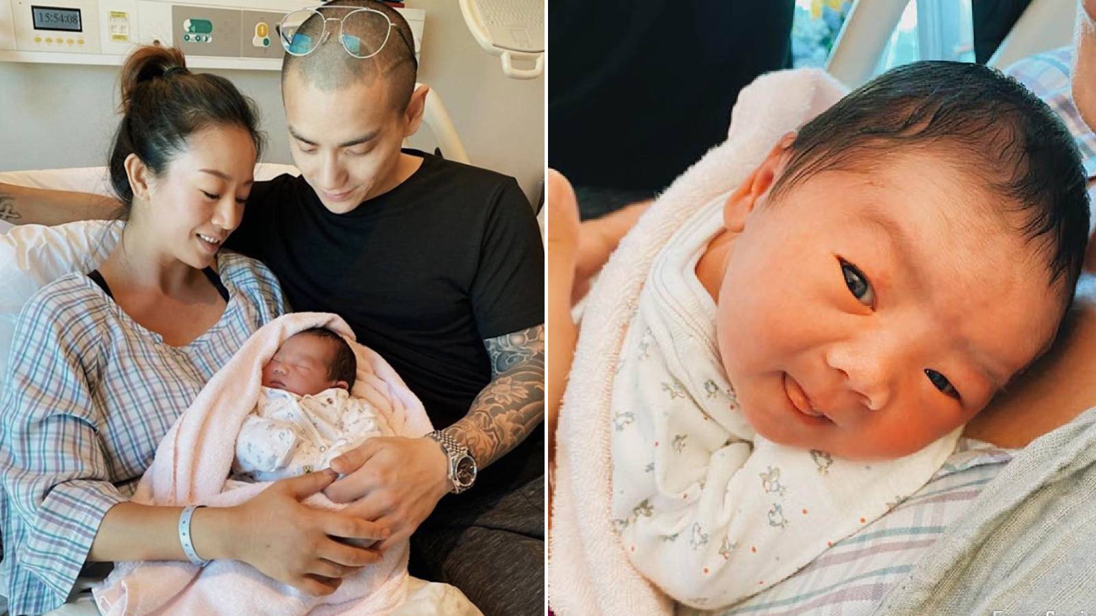Toby Leung welcomes first child - 8days