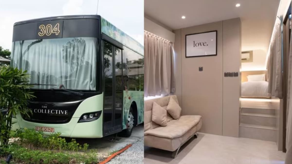 Ingin tidur dalam bas? Kini terdapat 20 bas lama yang diubahsuai kepada ...