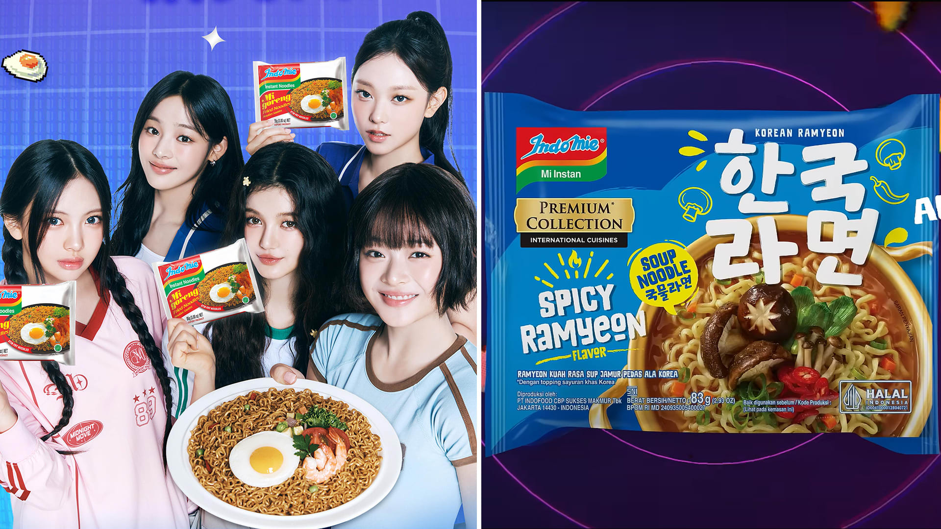 Indomie Introduces Korean Flavours Like Spicy Ramyeon; NewJeans Now ...
