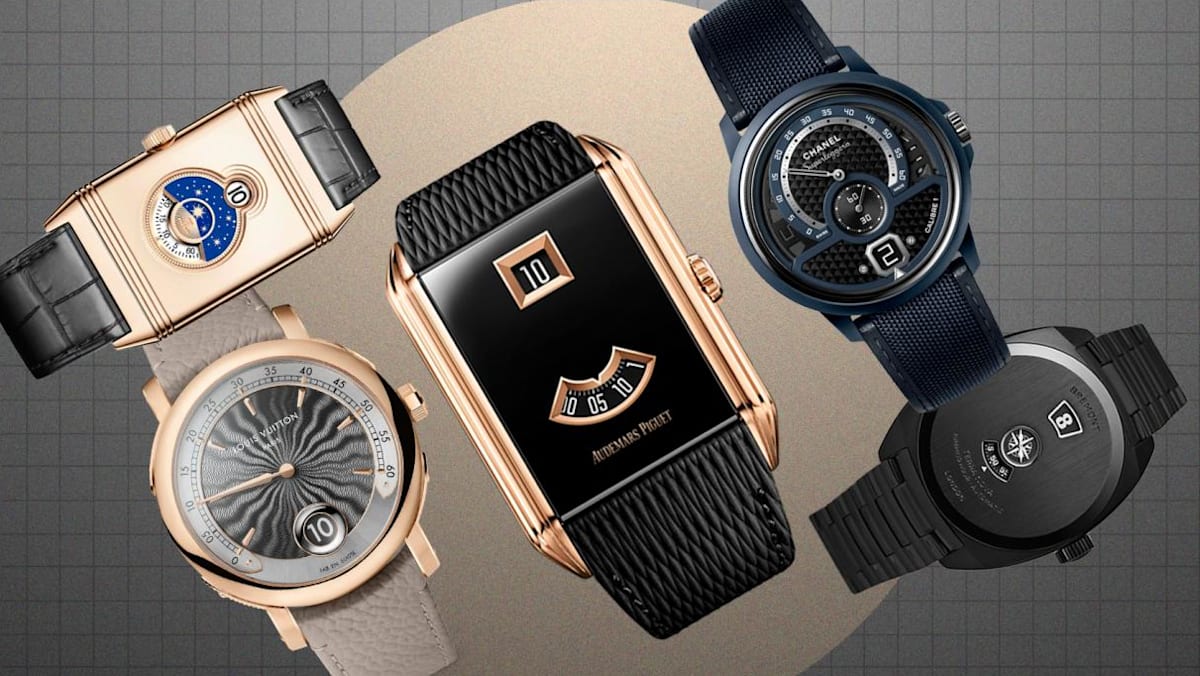 Some of the most eye-catching jumping hour watches today