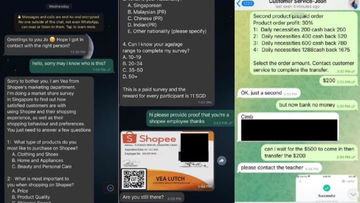 More than S$750,000 lost to scammers pretending to be Shopee employees ...