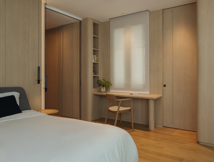 Japanese minimalism meets family living in River Valley