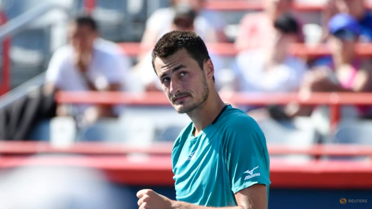 Forgotten man Tomic earns first Tour win since 2021 - CNA