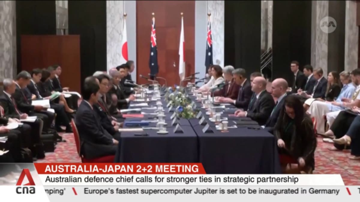 Japan and Australia deepen security ties - CNA