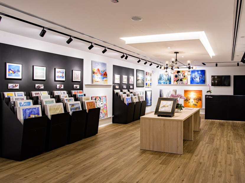 This New Art Gallery At Paragon Sells Artworks By Size At Affordable ...
