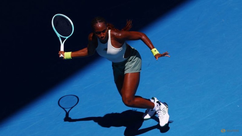 Gauff survives test of champions at Melbourne Park - CNA