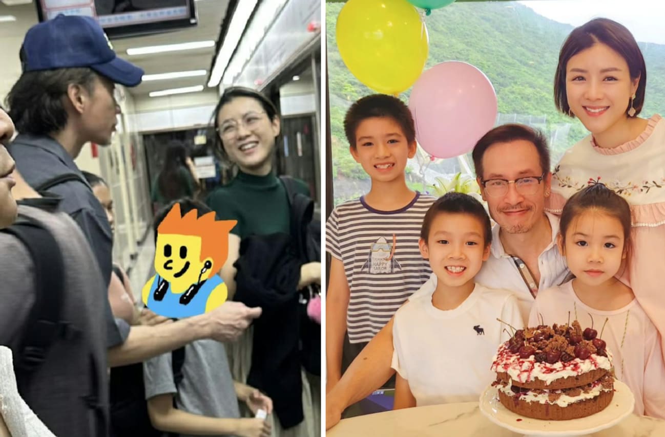 Moses Chan, Aimee Chan & Son Seen On Train In China; Praised For Being ...