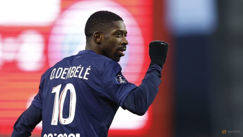 PSG boss Luis Enrique lavishes praise on 'difference-maker' Dembele - CNA