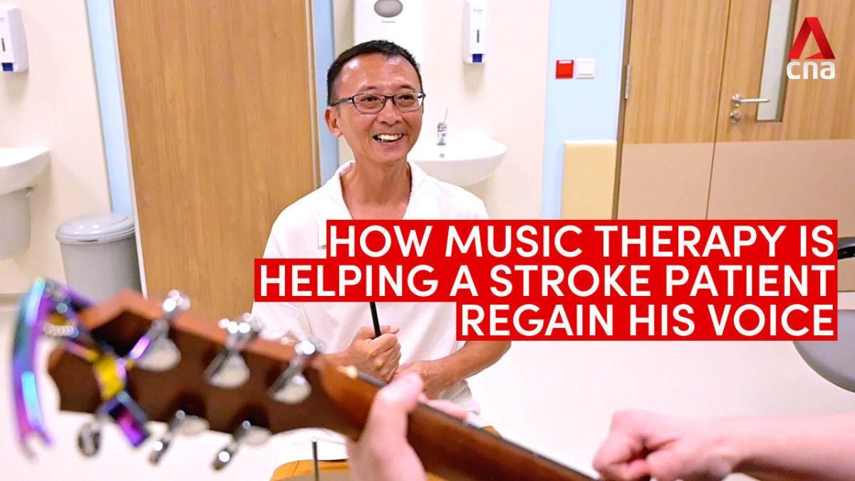 How music therapy is helping a stroke patient find his voice again | Video - CNA