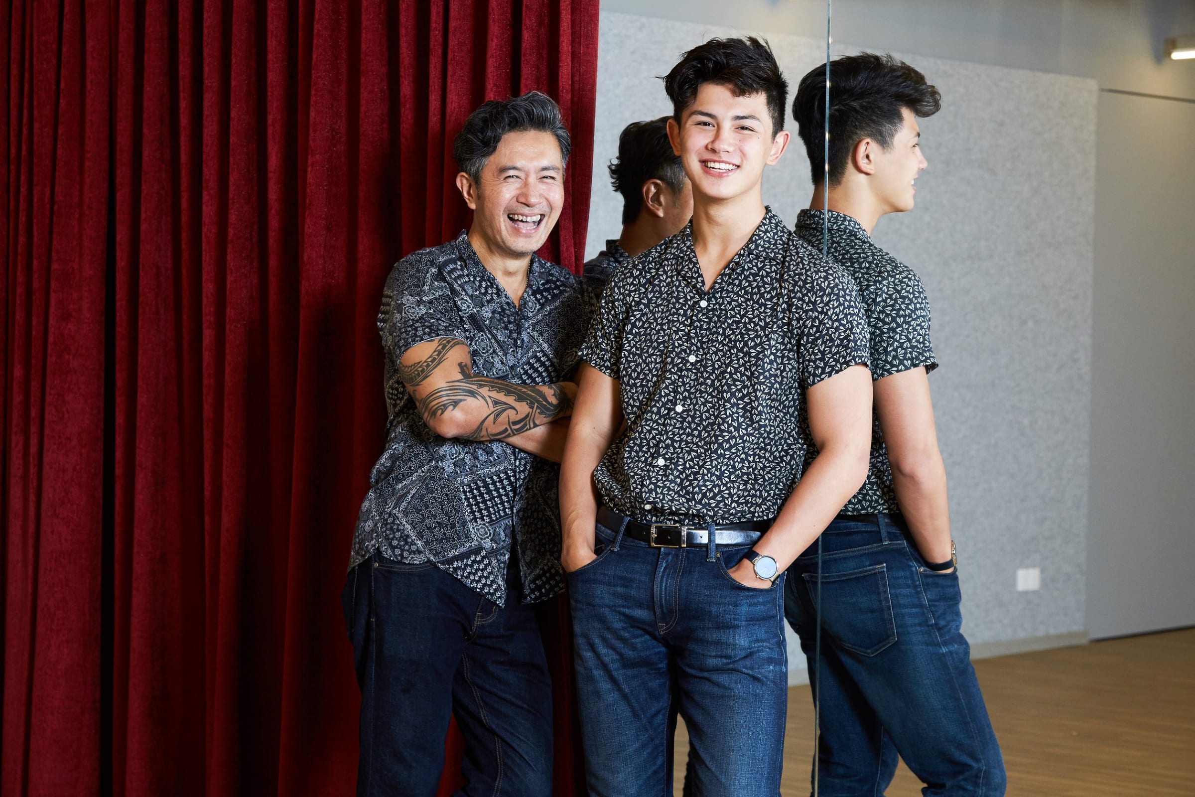 Adrian Pang And His Son Xander Are Acting In A Play Together, And They ...