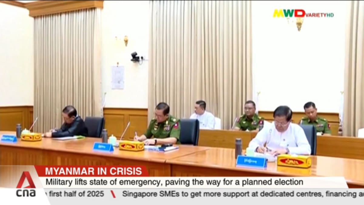 Myanmar military lifts state of emergency, paving way for year-end ...