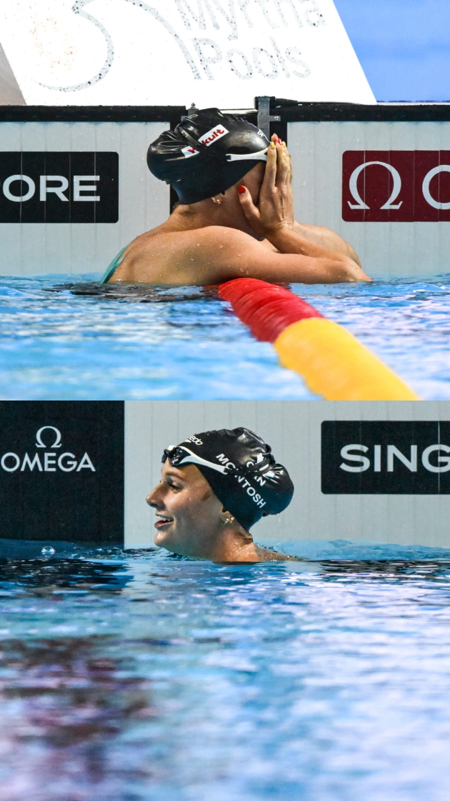 Swimmers set new competition records at World Aquatics Championships - CNA