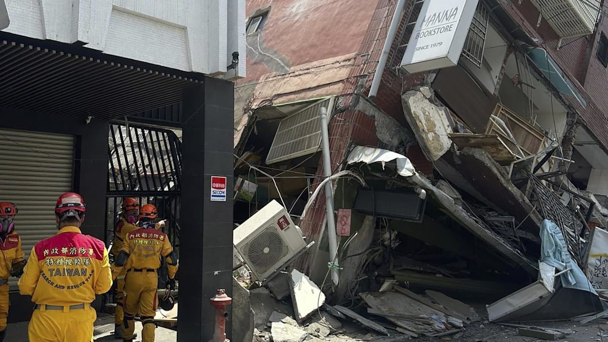 No reports of Singaporeans injured in Taiwan earthquake - CNA