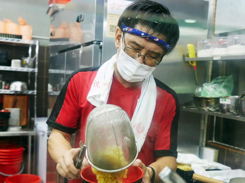 Japanese Mee Pok Hawker Back In S’pore With New Stall After Closing ...