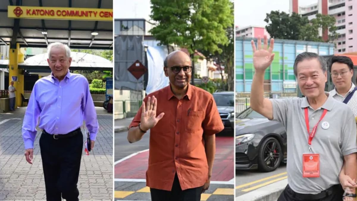 Calon Presiden Ng Kok Song, Tharman Shanmugaratnam dan Tan Kin Lian ...