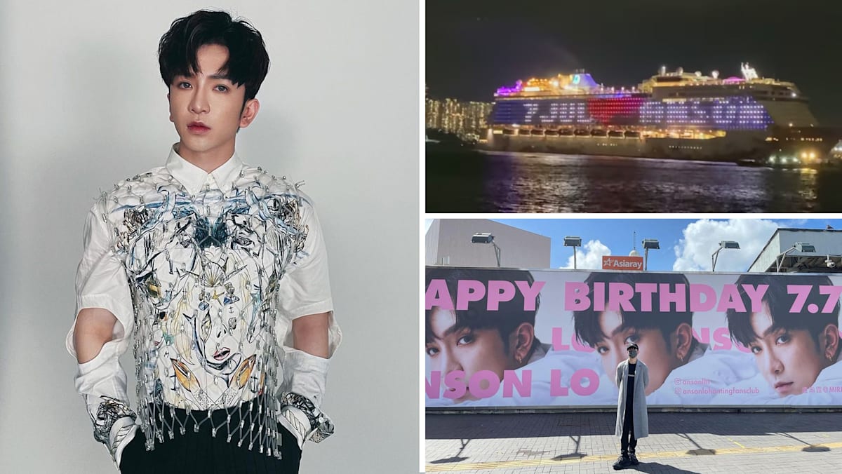 Fans of HK Singer Anson Lo Splashed Over S$174K On Cruise Ship Light-Up ...
