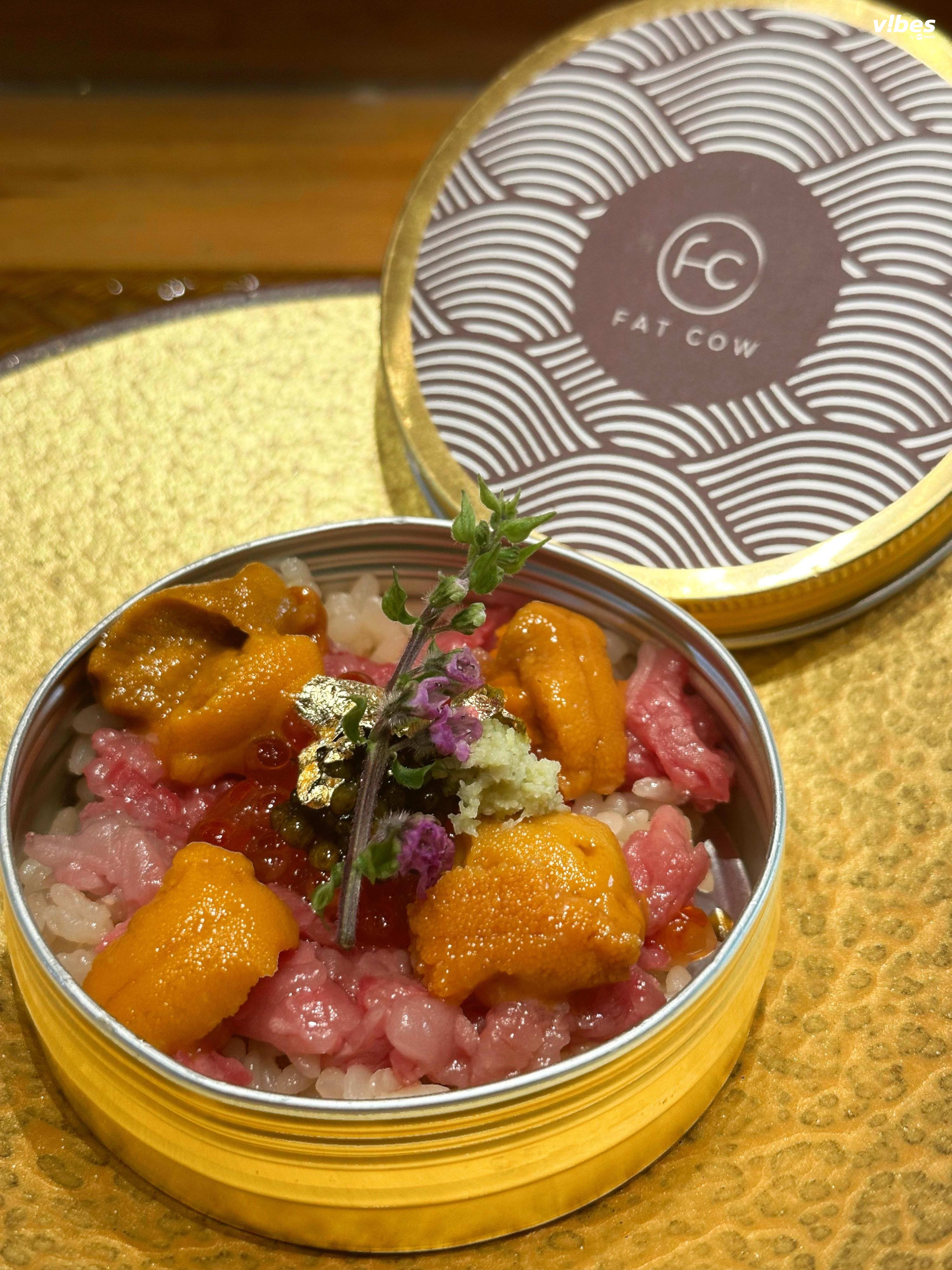 Fat Cow推出午市和牛寿司Omakase 8道菜$148++ - vibes by 8world