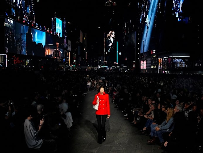 Gucci takes over Times Square for Cruise show as Kering eyes revival