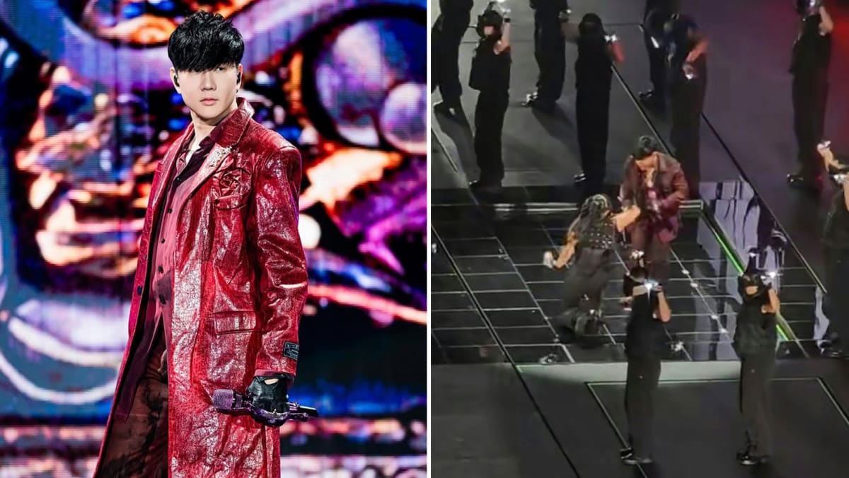 JJ Lin Praised For Helping Dancer Who Fell Off Stage During HK Concert ...
