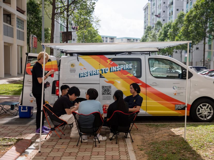 Youth Guidance Outreach Services' electric van visits neighbourhoods to ...