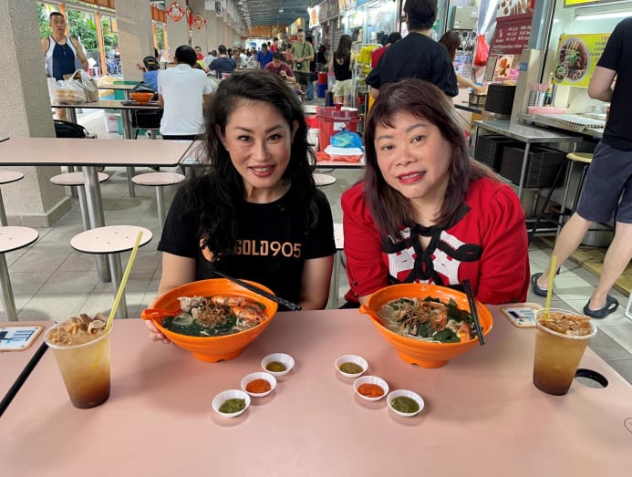 China Whampoa Home Made Noodle’s special ban mian in Whampoa - CNA ...