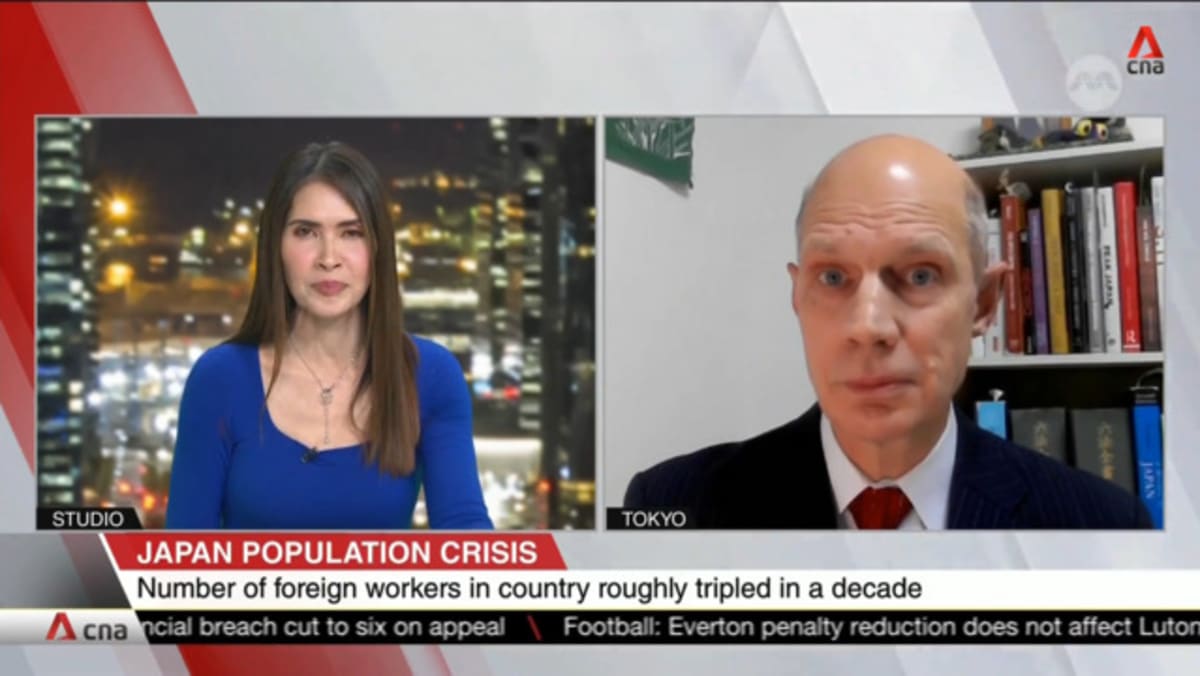 Assistant Professor Michael Cucek on Japan's population decline - CNA