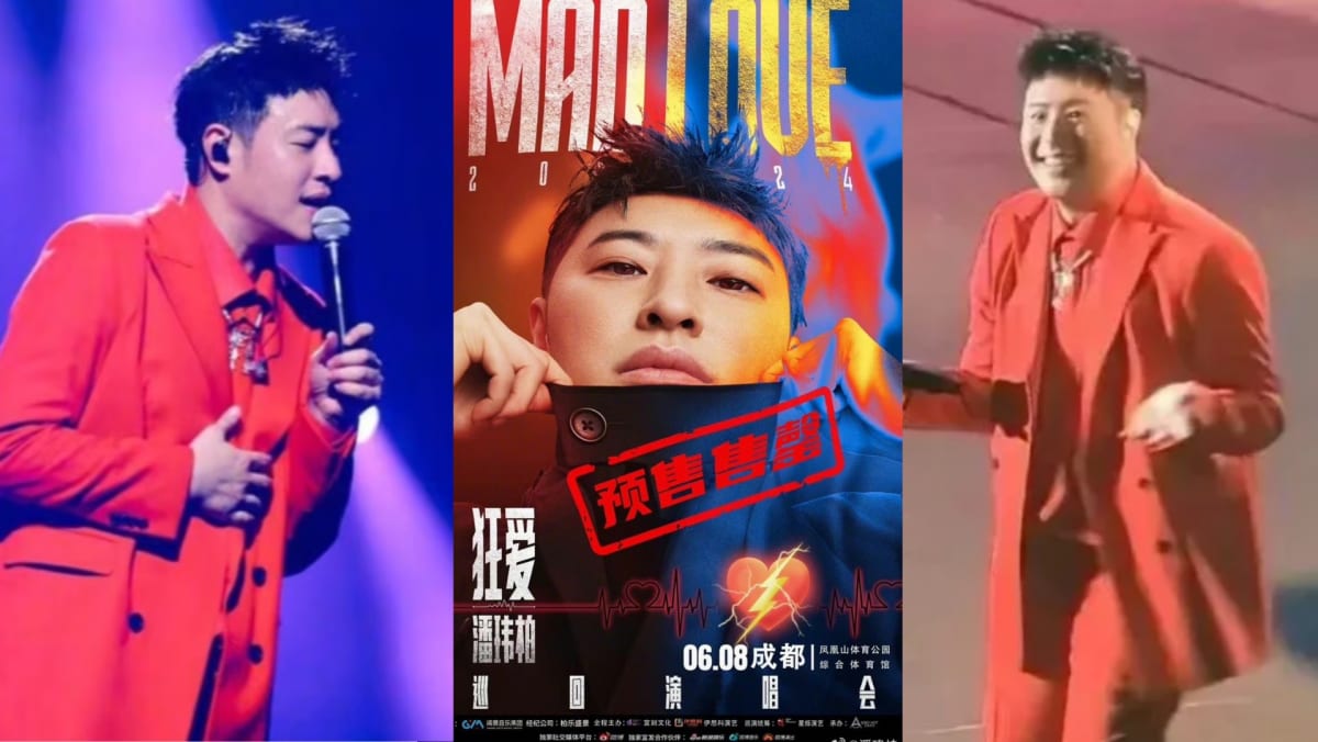 Wilber Pan looks so different in official concert photos compared to ...