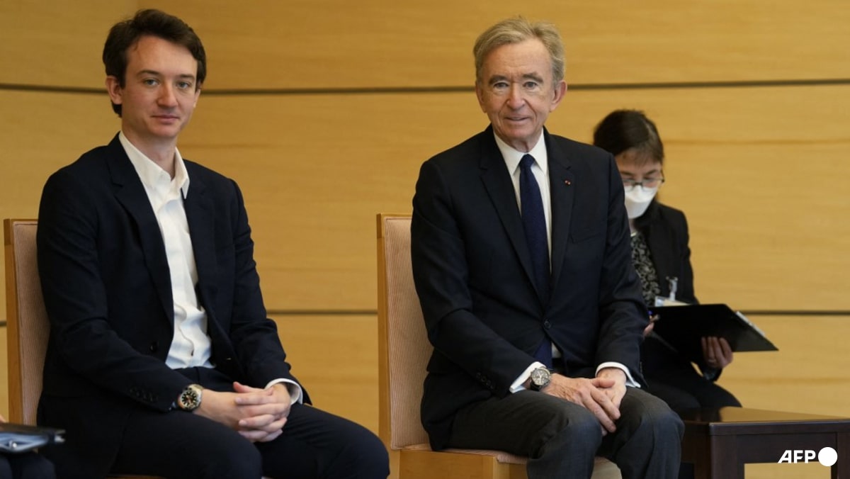 French billionaire Bernard Arnault names son Frederic as head of LVMH ...