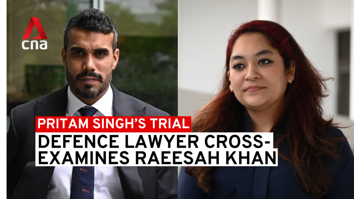 Pritam Singh trial: Key exchanges on Day 2 and 3 between defence lawyer and Raeesah Khan | Video ...