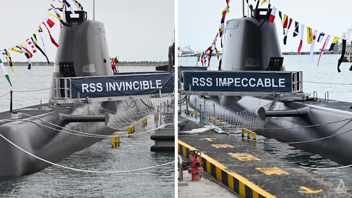 Singapore navy’s first two Invincible-class submarines fully ...