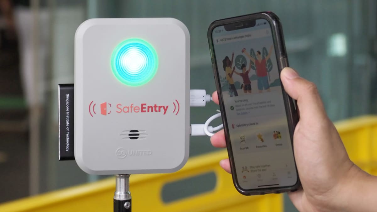 SafeEntry check-in via only TraceTogether app or token to start from ...