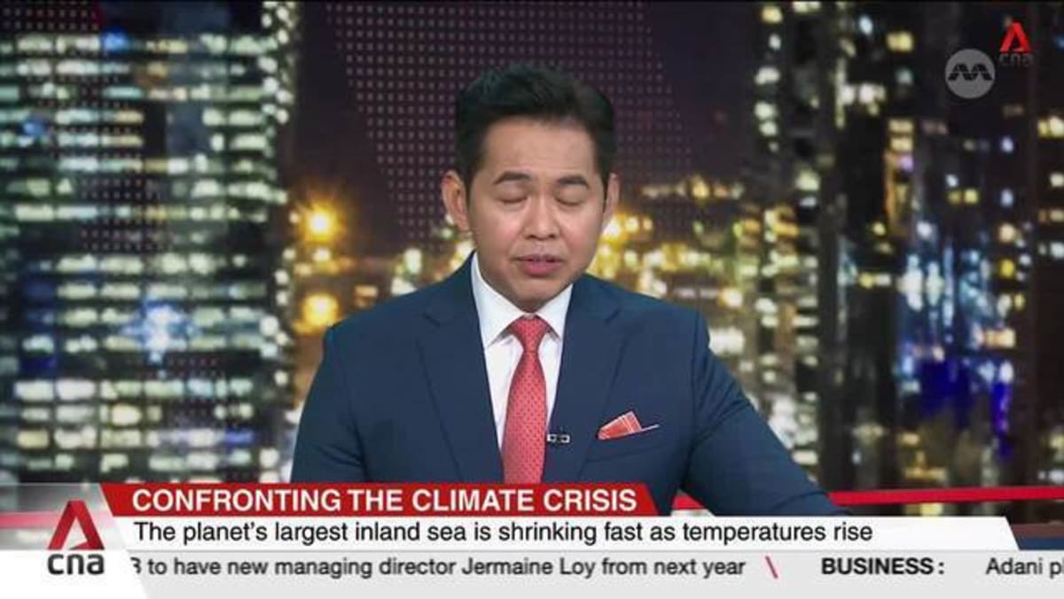 The planet’s largest inland sea is shrinking fast as temperatures rise ...