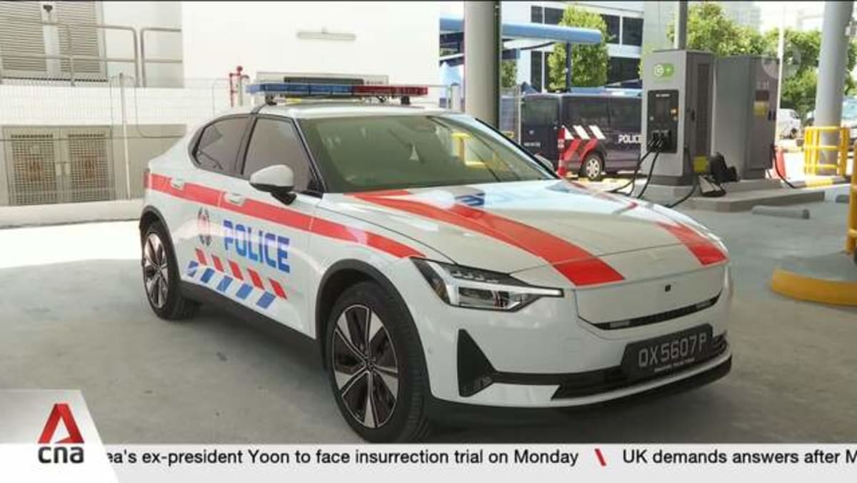 Police rolling out electric patrol cars with enhanced features later ...