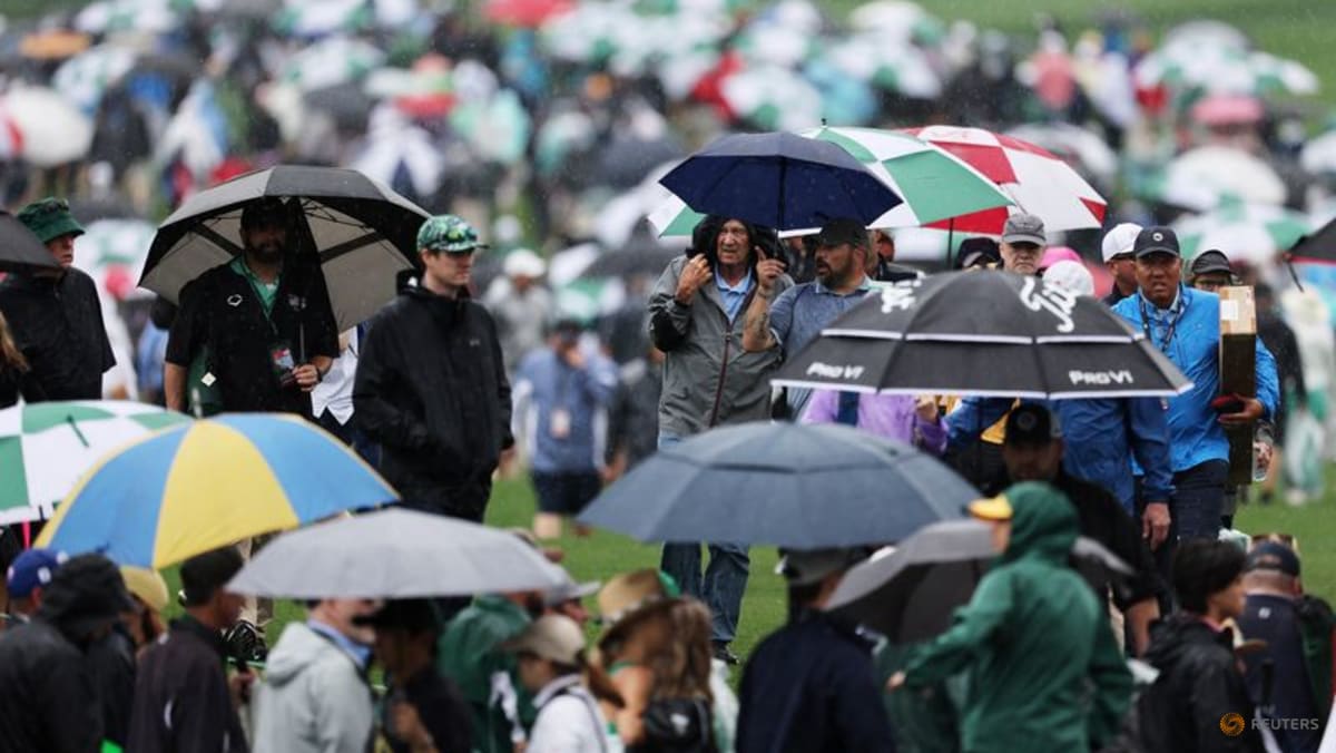 Masters practice round cancelled due to poor weather - CNA